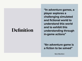 Adventure Games | PDF