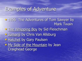 Adventure Genre | PPT