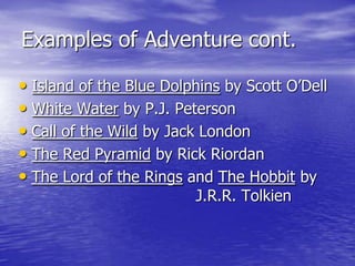 Adventure Genre | PPT