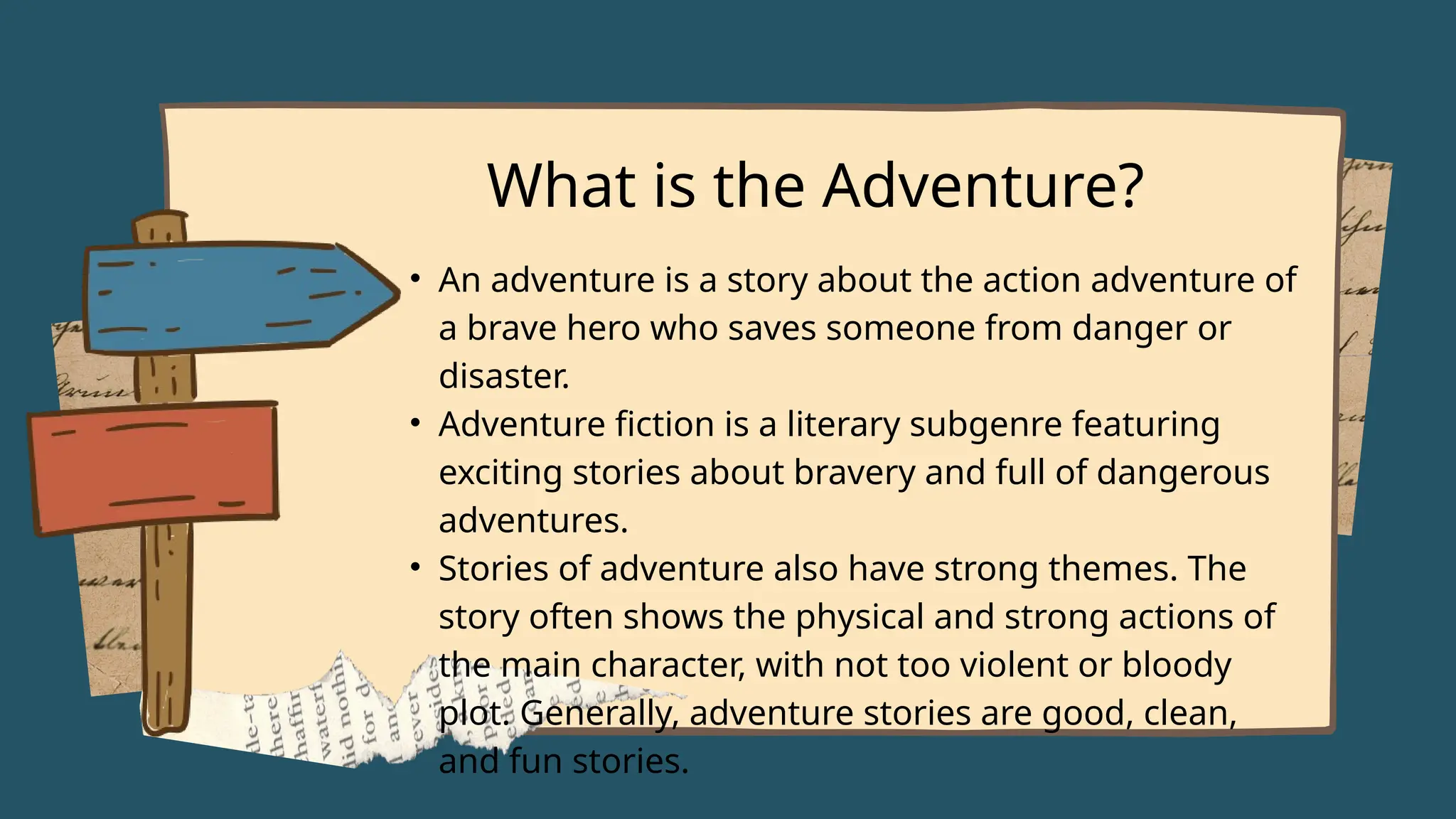 PowerPoint Presentation: Adventure. 1234 | PPTX