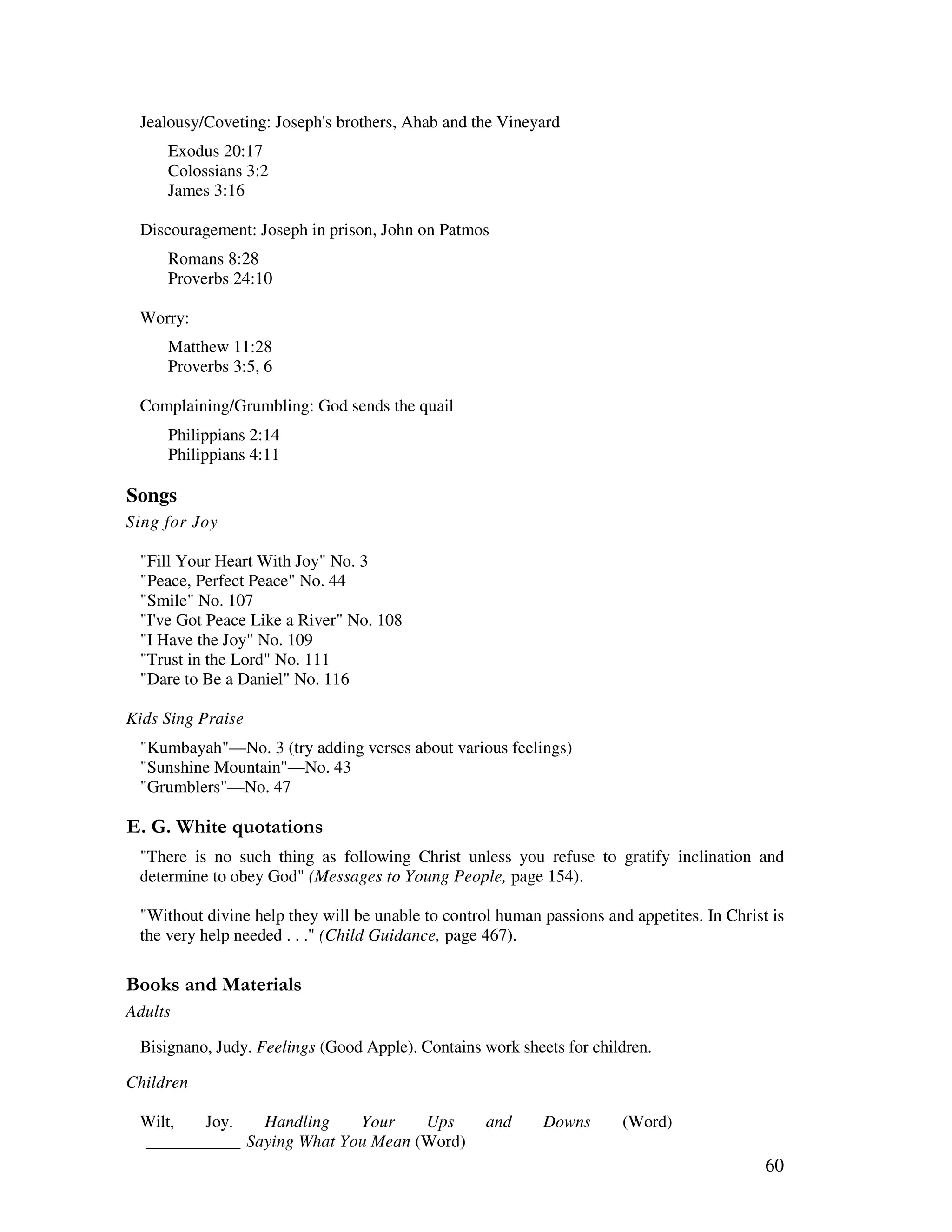 Adventurer teachers resources manual | PDF