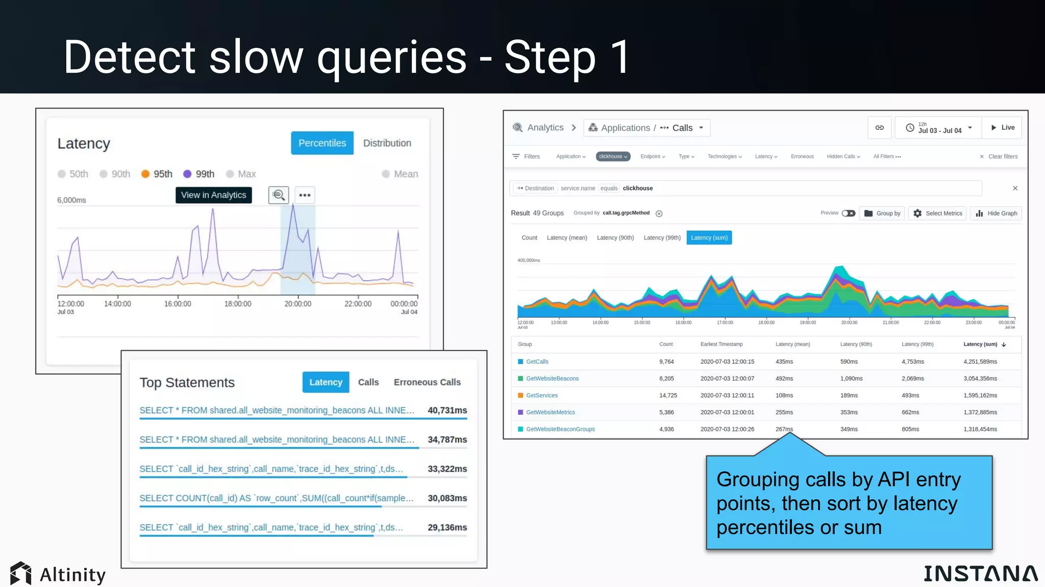 Adventures in Observability - Clickhouse and Instana | PPT