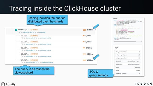 Adventures in Observability - Clickhouse and Instana | PPT