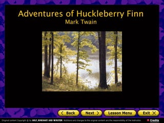Adventureshuckfinn | PPT