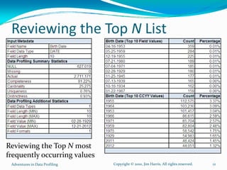 Adventures in Data Profiling | PDF