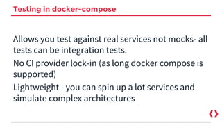 Adventures in docker compose | PPT