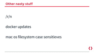 Adventures in docker compose | PPT