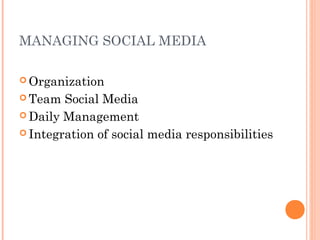 Adventures in social media | PPT