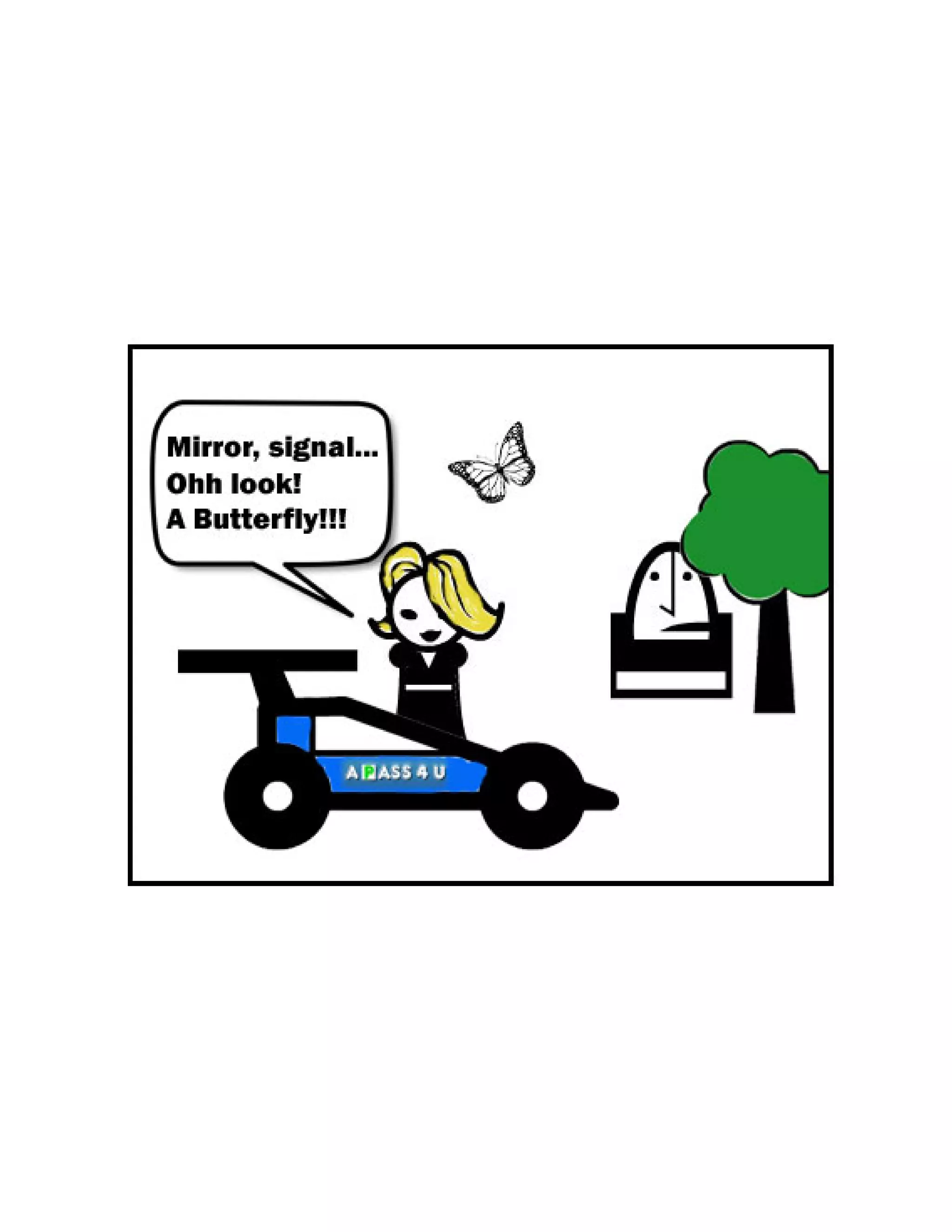 Adventures of a Driving Instructor (comic strip) | PDF