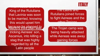 Adventures of Aeneas | PPTX | Death, Injury, or Military Conflict ...