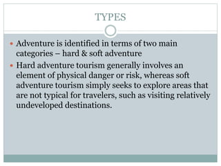 Adventure sports | PPTX