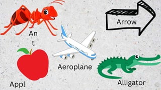 Adventures with letter A.pptx (Learning made fun) | PPT