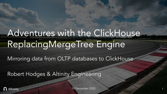 Adventures with the ClickHouse ReplacingMergeTree Engine | PDF | Databases | Computer Software ...