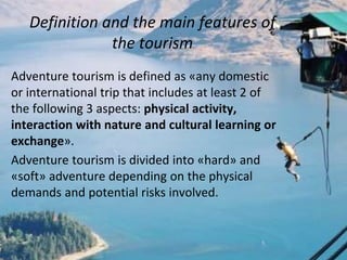 Adventure tourism havarko | PPTX