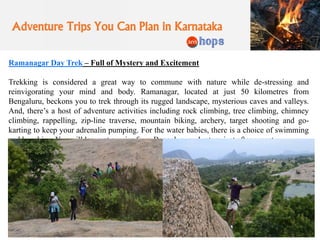 Karnataka – Where Nature Meets Adventure | PPTX