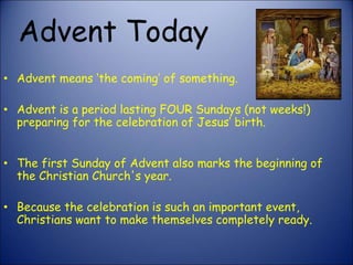 Advent - A Time of Waiting & Preparation | PPT