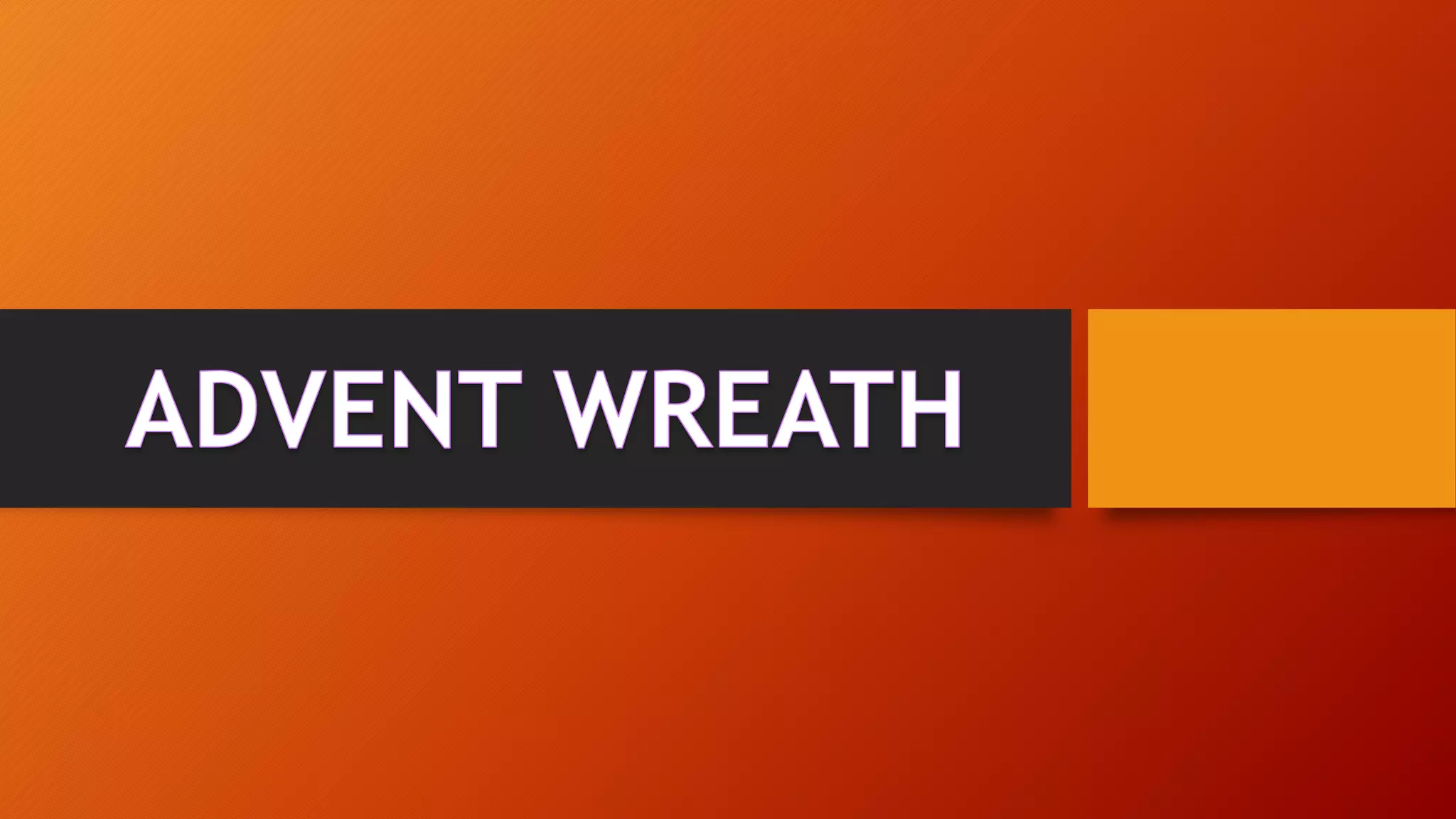 Advent Wreath | PPT