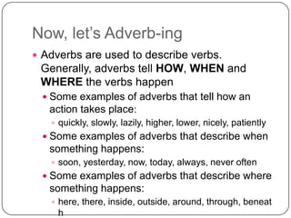 Adverb | PPT