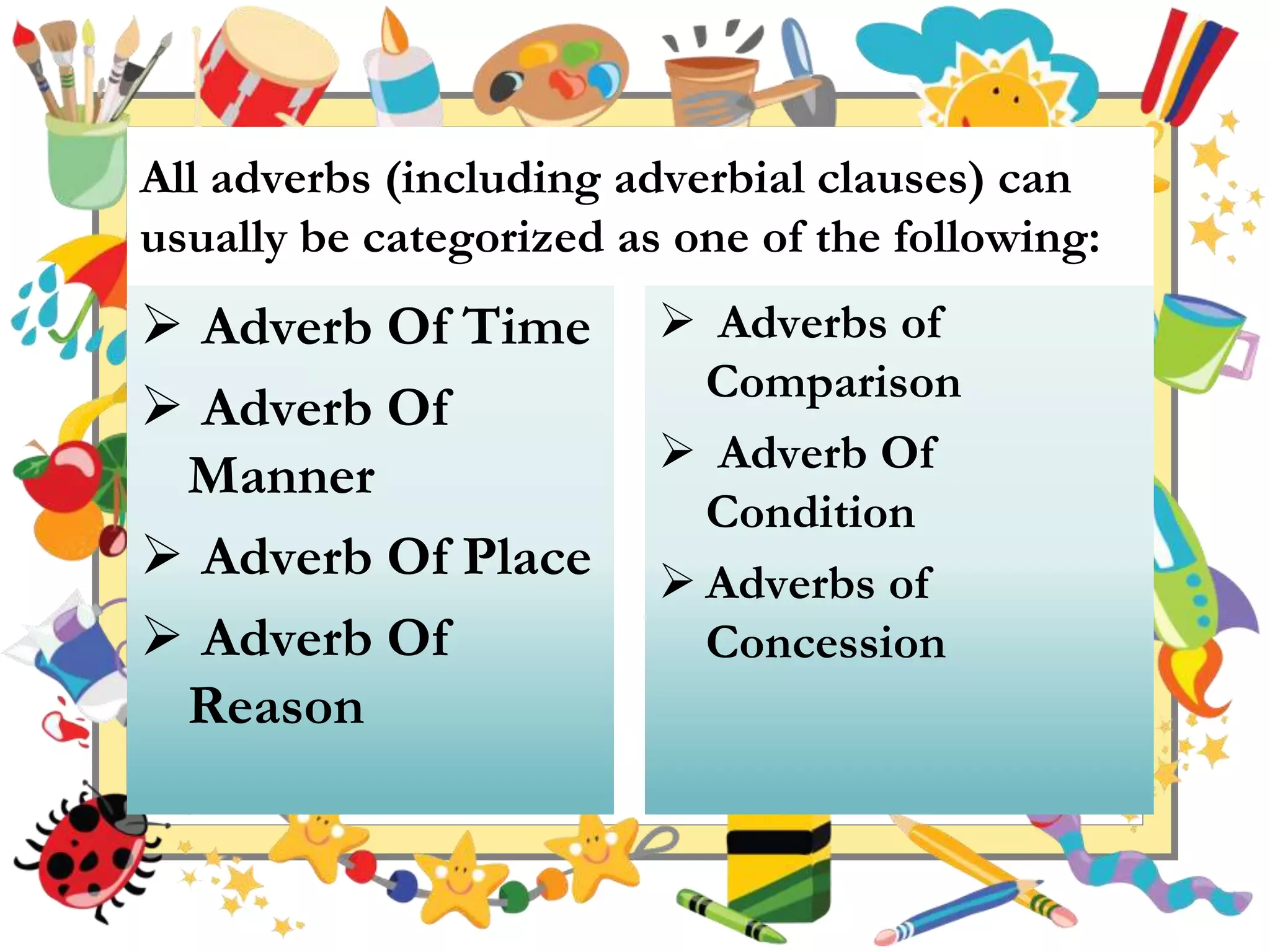 Adverbial Clauses | PPTX