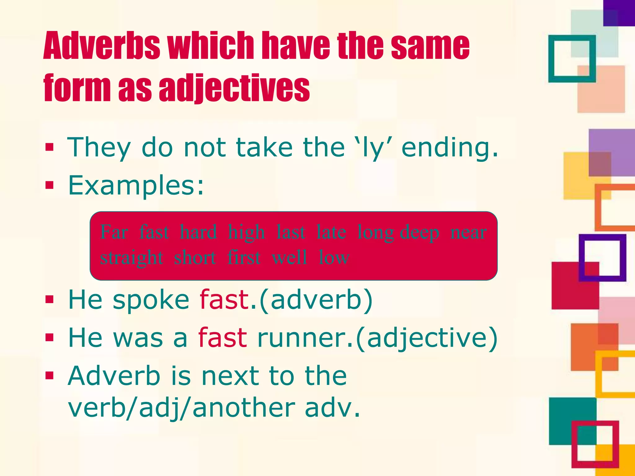 Adverb | PPTX