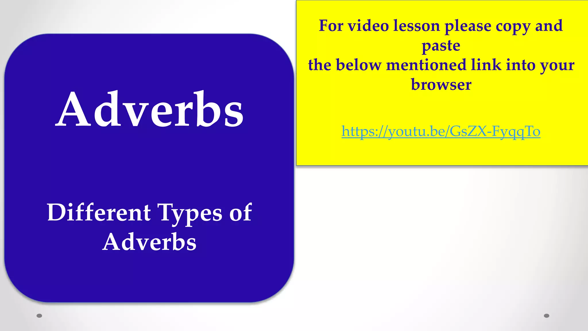 All Adverbs in English Grammar with Examples and Error Correction # ...