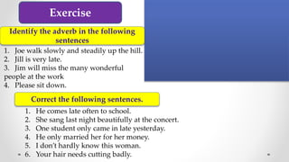 All Adverbs in English Grammar with Examples and Error Correction # ...