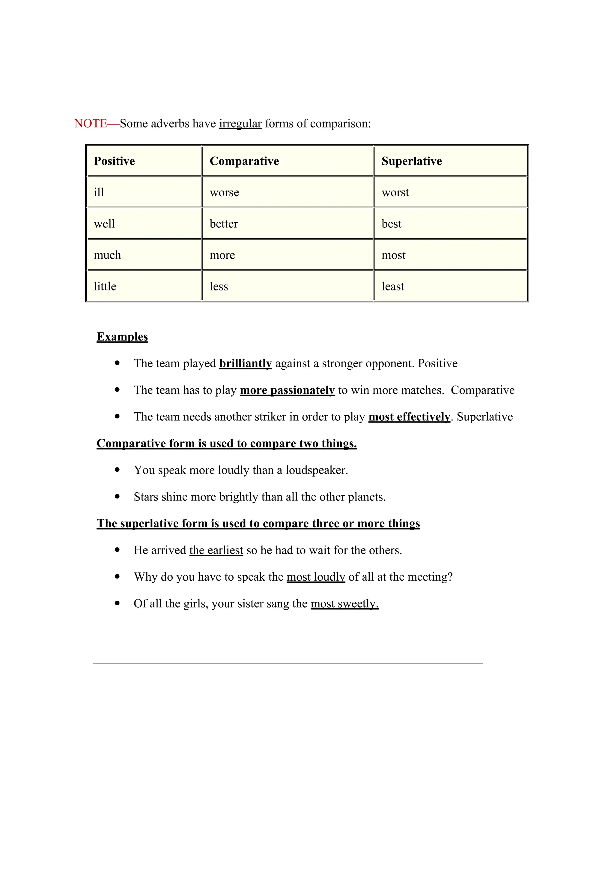 ADVERB Adverbs are words that modify a verb. (Add + verbs). | DOCX
