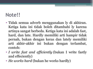 Part of Speech- Materi about Adverbs of time | PPTX