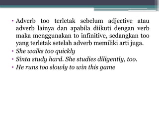 Part of Speech- Materi about Adverbs of time | PPTX