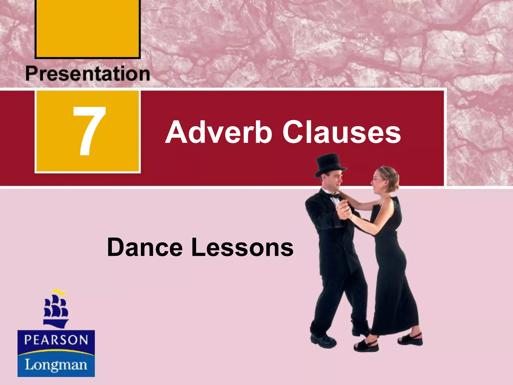 Adverb clauses | PPTX