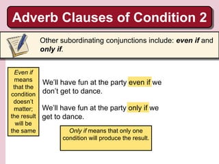 Adverb clauses | PPT