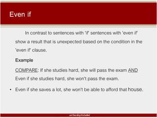 Adverb clauses condition | PPTX