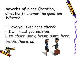 Parts of speech Kinds of ADVERBs in English Grammar.ppt