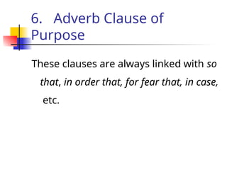 Adverb Clause.ppt Adverb Clause. Clause. ppt ppt | PPT