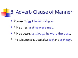 Adverb Clause.ppt Adverb Clause. Clause. ppt ppt | PPT