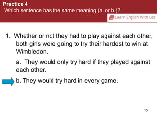 Adverb clauses | PPT