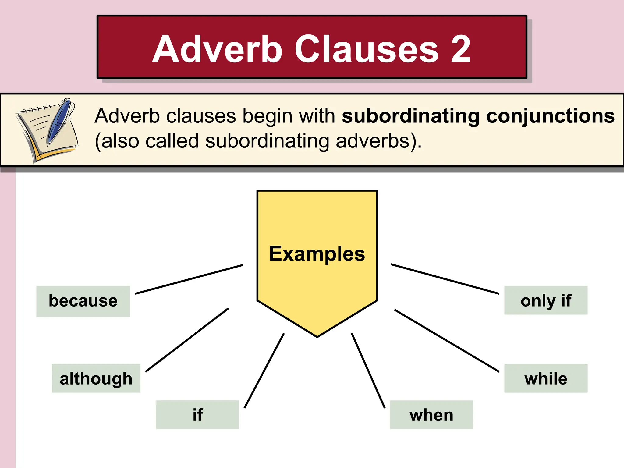 Adverb Clauses English language teaching | PPTX