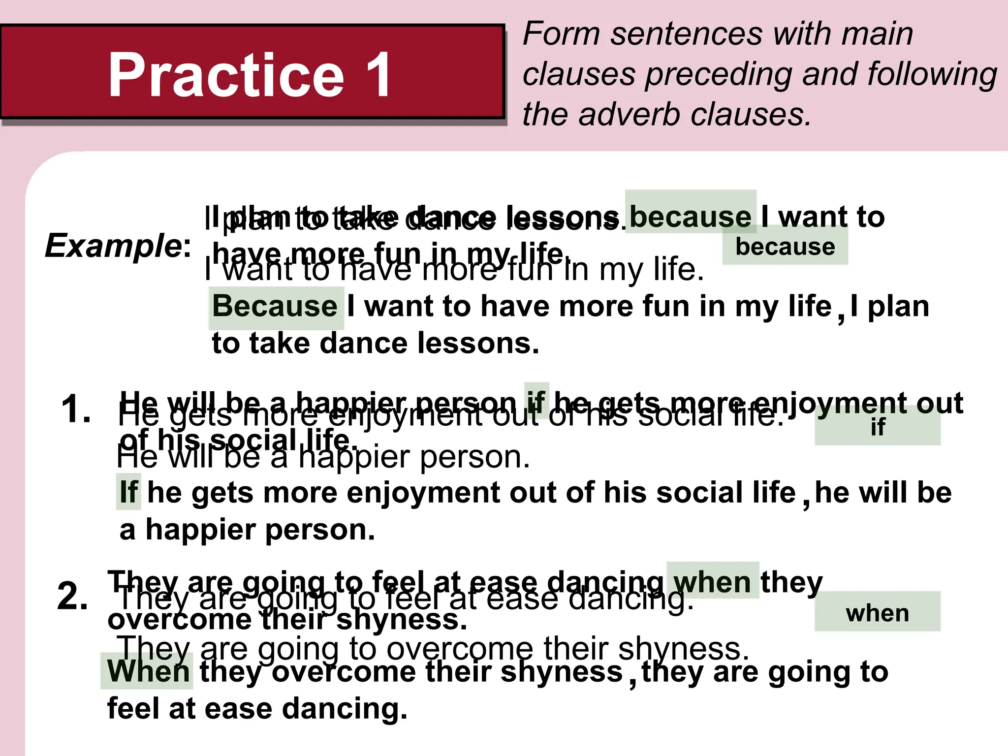 Adverb Clauses English language teaching | PPTX