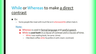 Adverb clauses | PPTX