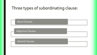 Adverb clauses | PPTX