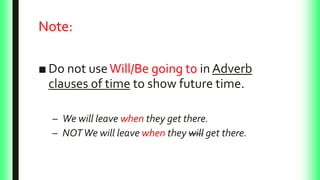 Adverb clauses | PPTX