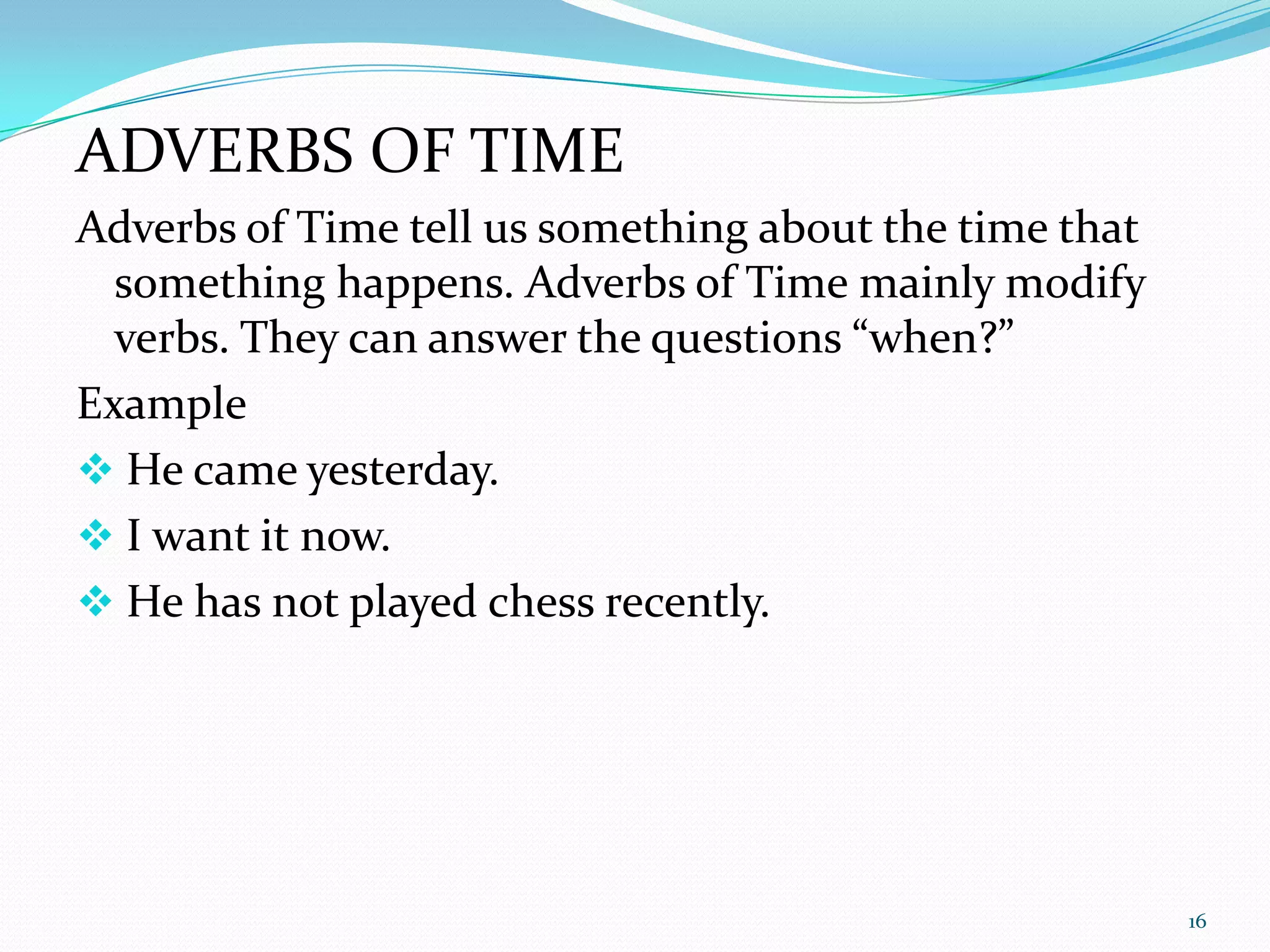 Module #5 Adverb english presentation group 4 | PPTX