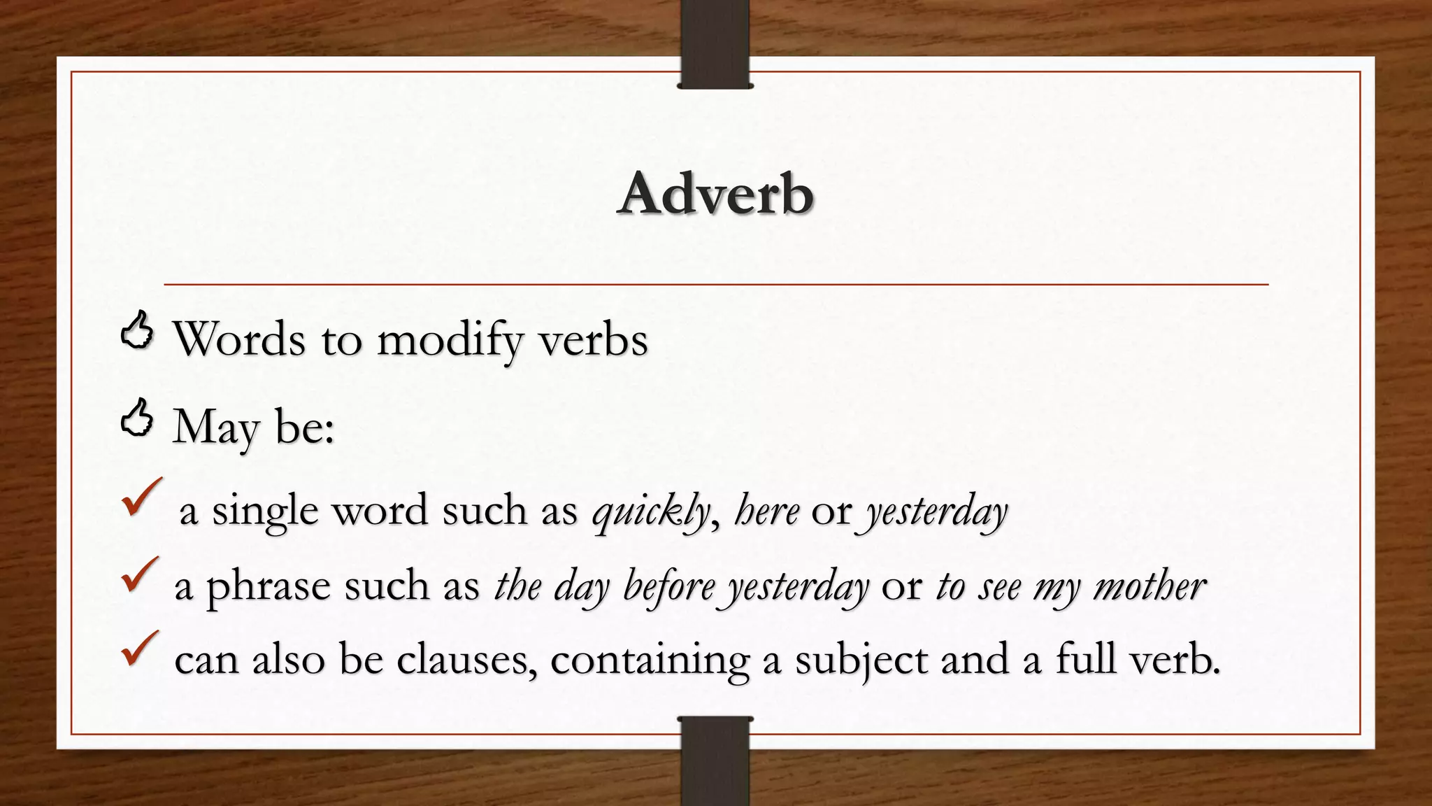 Adverbial Clauses | PPSX