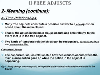 Adverbial subordinate clauses | PPTX
