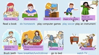 La Rutina Diaria Powerpoint