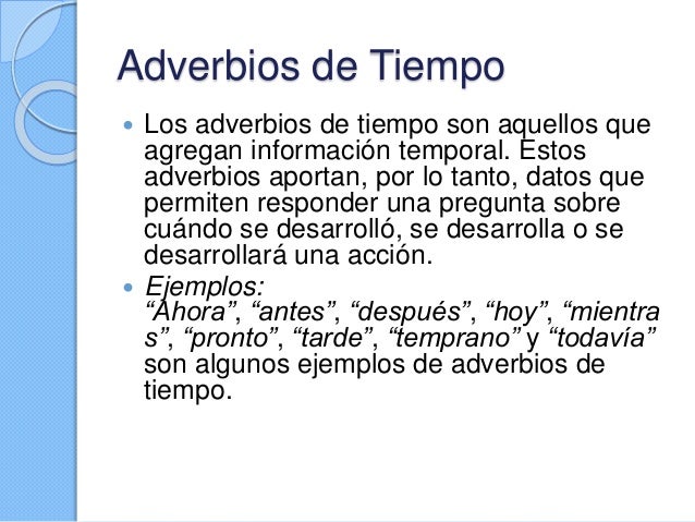 30 Ejemplos De Oraciones Con Adverbios Solo Tips