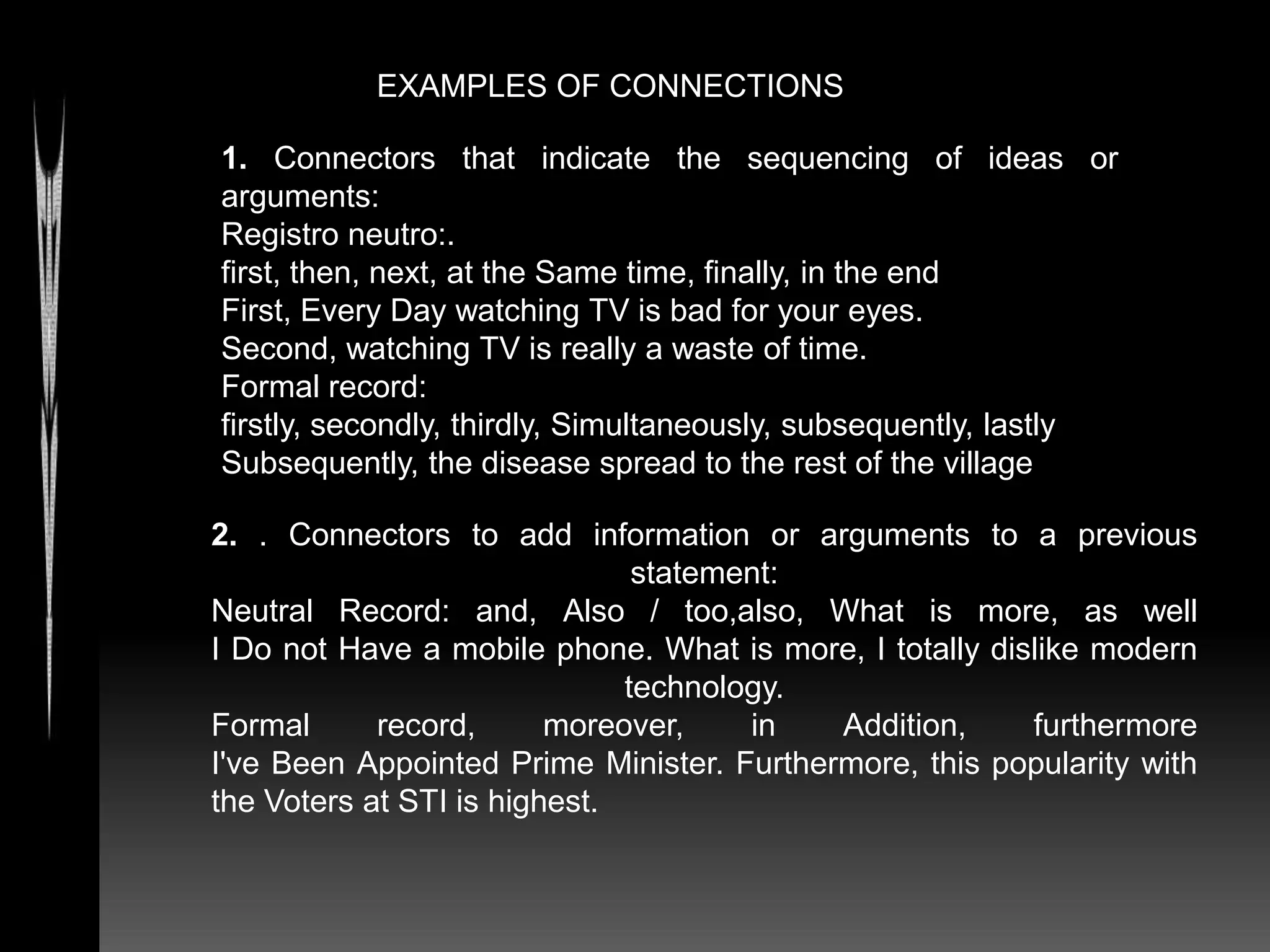 Adverbios y conectores | PPT