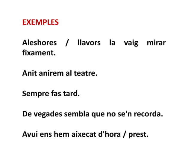 Adverbis i locucions adverbials | PPTX