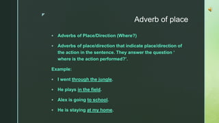 Adverb lecture#6 | PPTX