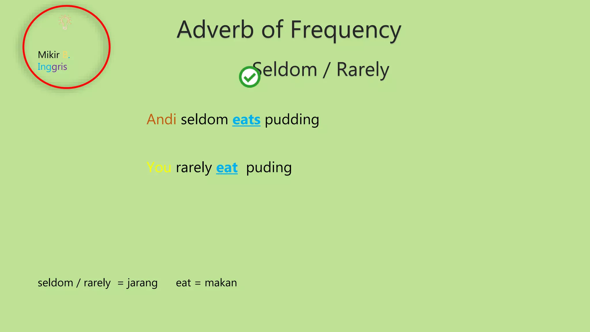 Adverb of frequency | PPTX